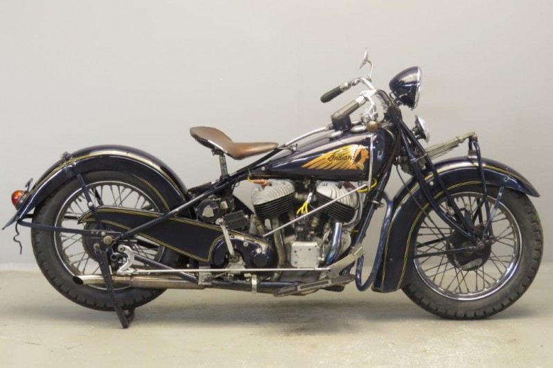 Indian 1937 / 48 Chief 1200cc 2 cyl sv 2807 - Yesterdays
