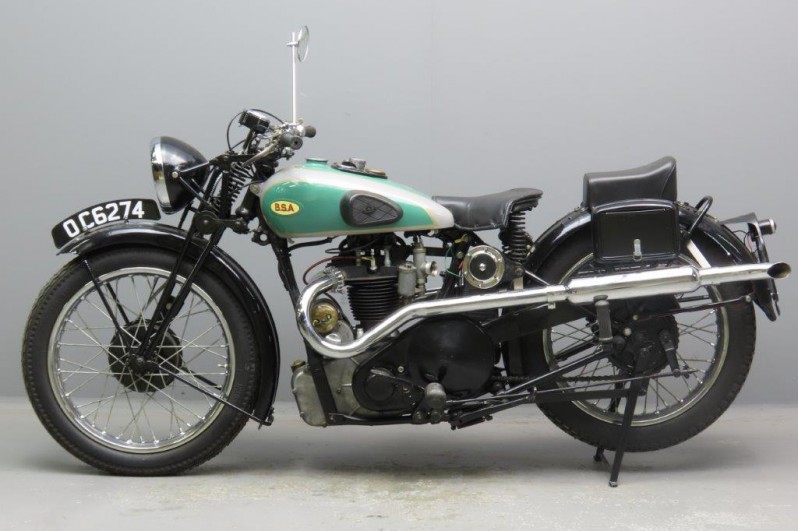 BSA 1933 Blue Star 348cc 1 cyl ohv 2902 - Yesterdays
