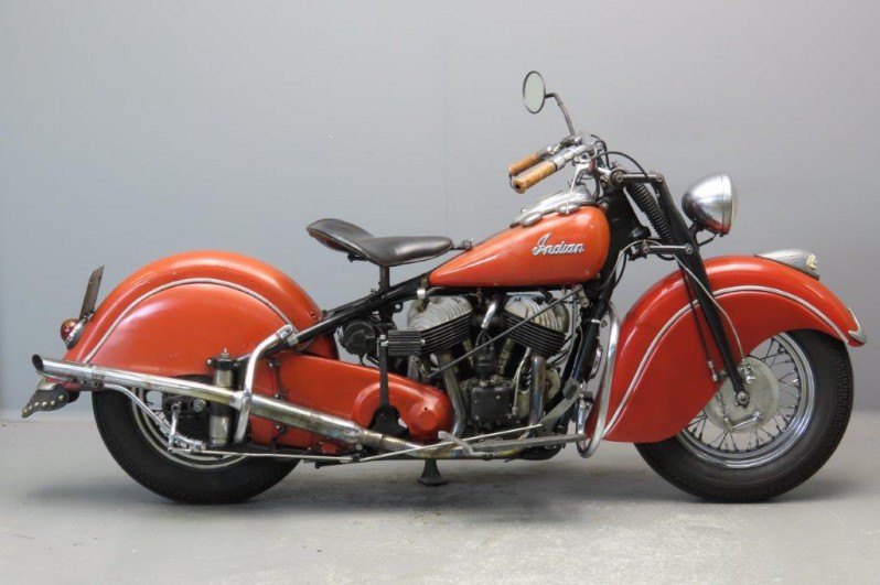 Indian 1948 Chief 1200cc 2 cyl sv 2906 - Yesterdays