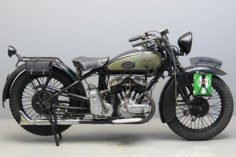 René Gillet 1939 model G1 750cc 2 cyl sv 2909 - Yesterdays