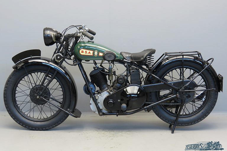 BSA 1930 S30-7 493cc 1 cyl sv 3108 - Yesterdays