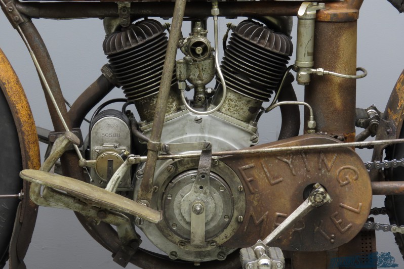 Flying Merkel 1913 7hp 998cc 2 cyl ioe 3111 - Yesterdays