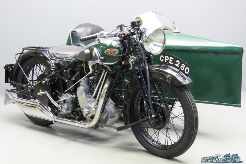 BSA 1935 M35-11 595cc 1 cyl ohv 3202 - Yesterdays