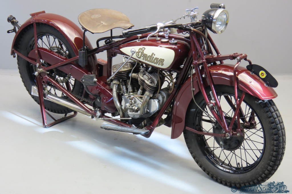 Indian 1929 Scout 45 Series 101 750cc 2 cyl sv 3302 - Yesterdays