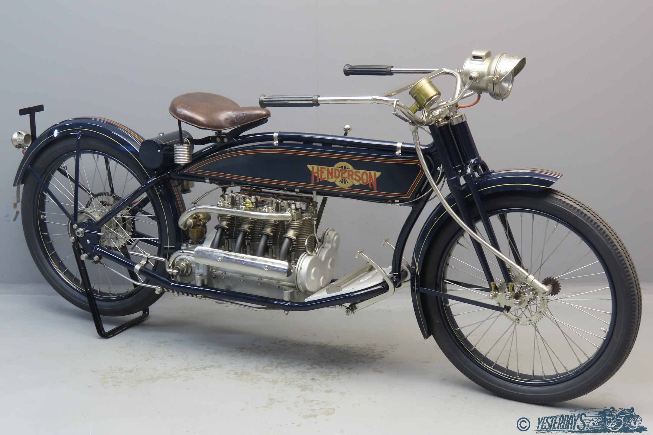 Henderson 1914 Model C 1065cc 4 cyl IOE 3306 - Yesterdays