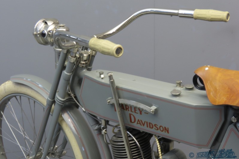 Harley-Davidson 1910 Model 6A 4HP 1 cyl 494cc AIV 3312 - Yesterdays