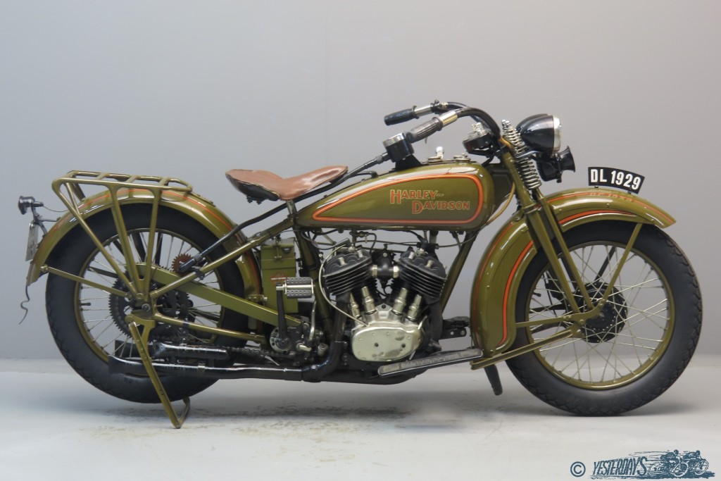 Harley-Davidson 1929 model DL 742cc 2cyl sv 3312 - Yesterdays
