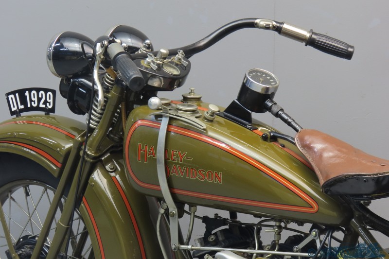Harley-Davidson 1929 model DL 742cc 2cyl sv 3312 - Yesterdays