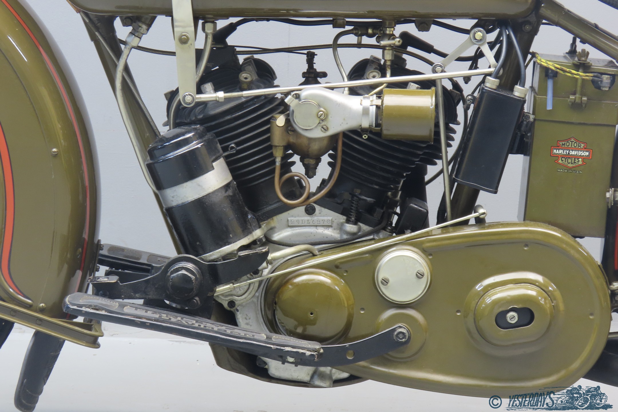 Harley-Davidson 1929 model DL 742cc 2cyl sv 3312 - Yesterdays