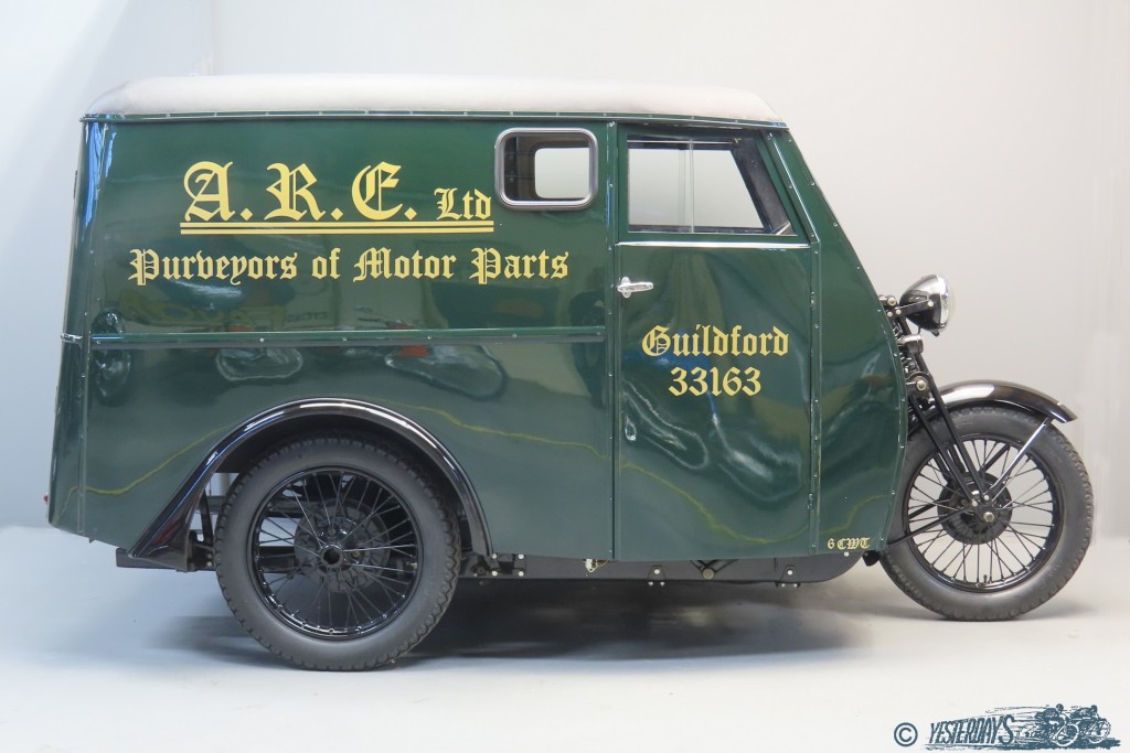 Reliant 1950 Prince Regent trade van 747cc 4cyl sv 3310 - Yesterdays