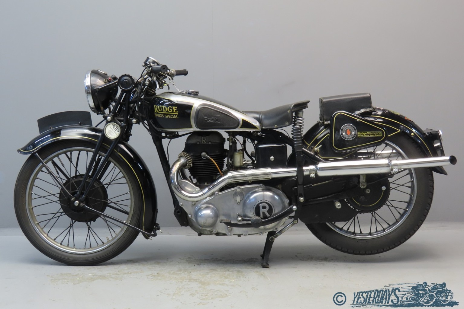 Rudge 1937 Sports Special 495cc four-valve 1 cyl OHV 3409 - Yesterdays