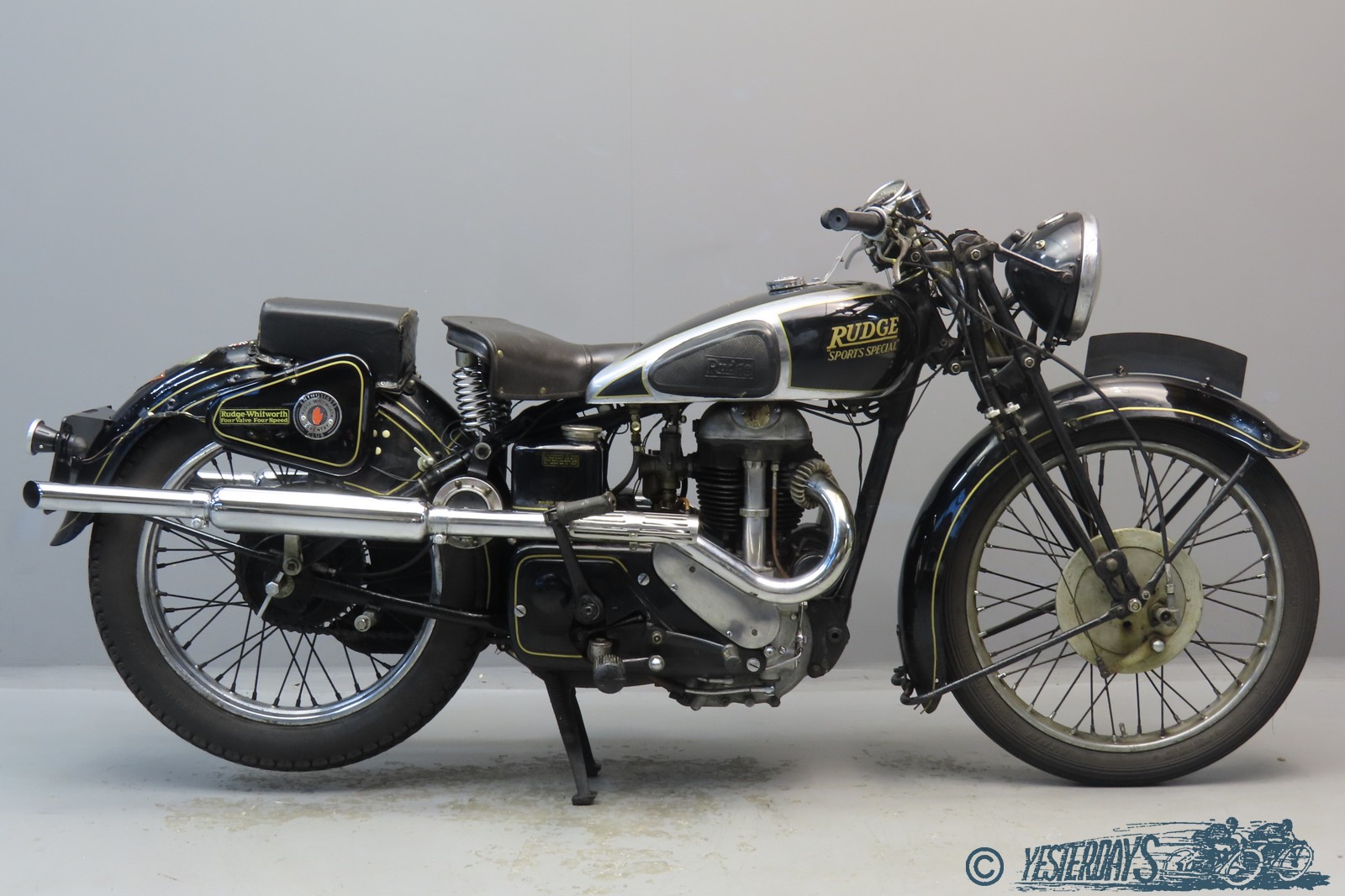 Rudge 1937 Sports Special 495cc four-valve 1 cyl OHV 3409 - Yesterdays