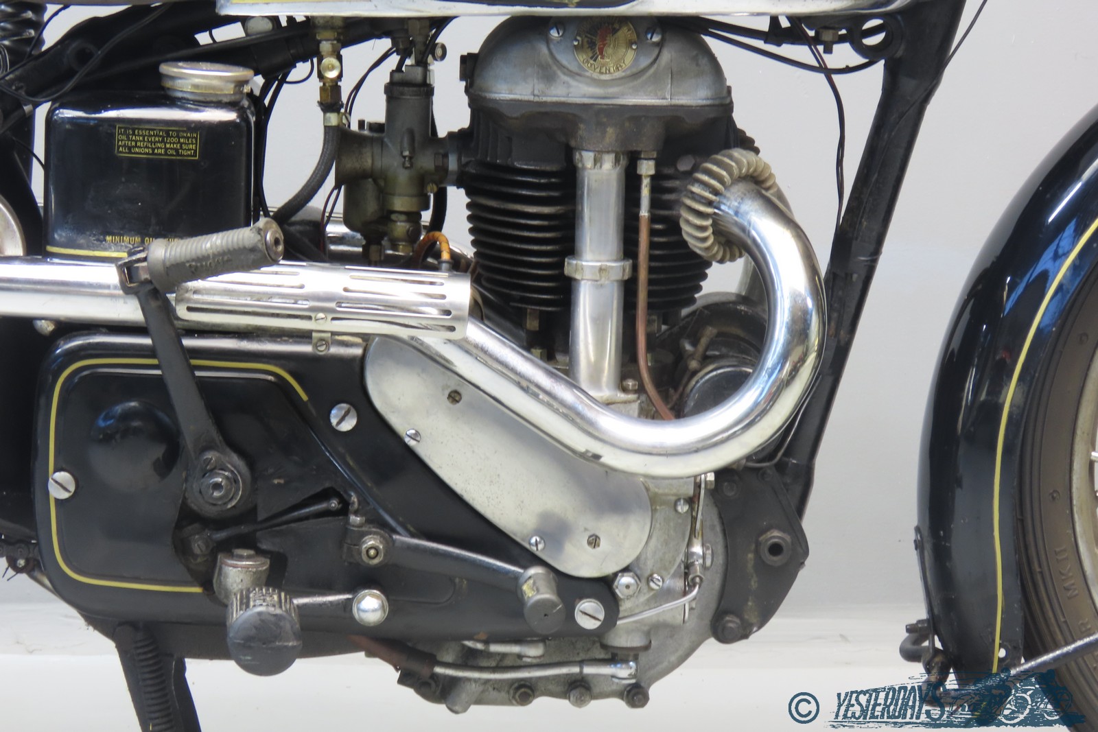 Rudge 1937 Sports Special 495cc four-valve 1 cyl OHV 3409 - Yesterdays