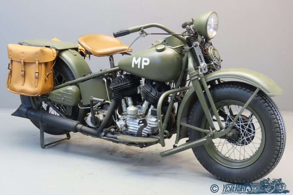 Harley-Davidson 1941 Model U 1209cc 2 cyl sv 3504 - Yesterdays