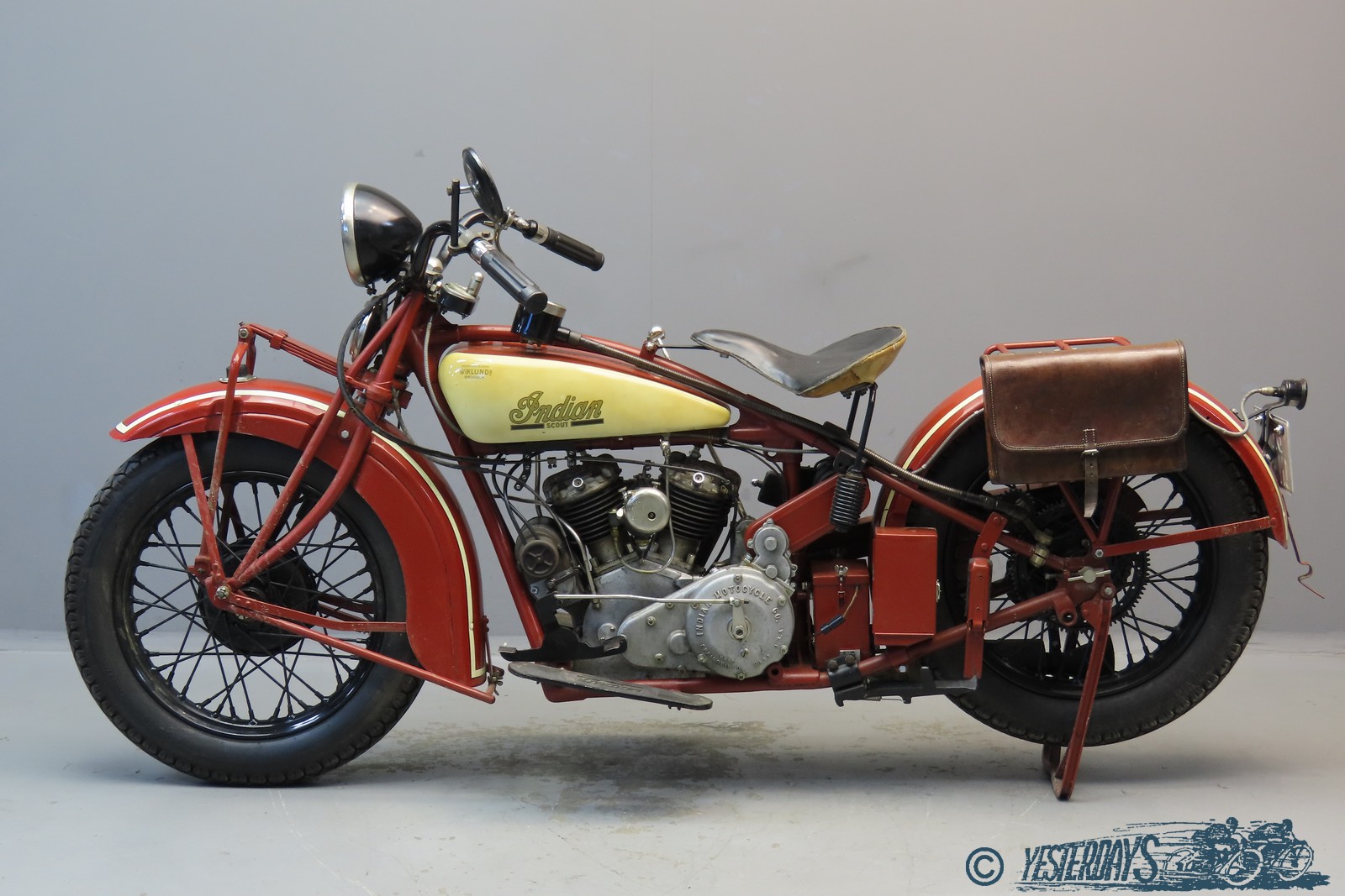 Indian 1931 Scout 101 600 cc 2 cyl sv 3504 - Yesterdays